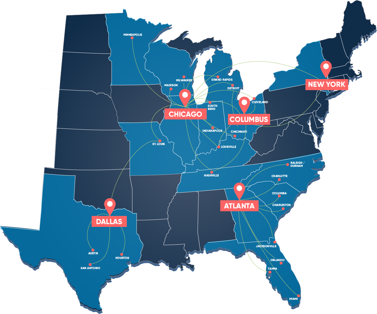 Better Trucks | Better, Faster and Cheaper than National Carriers.